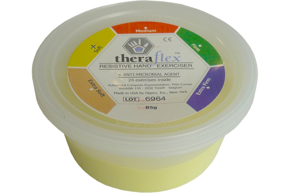 Theraflex Putty 85g Soft - geel